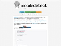 PHPでモバイルデバイス判定を簡単に正確に行う mobiledetect | WorkToolSmith